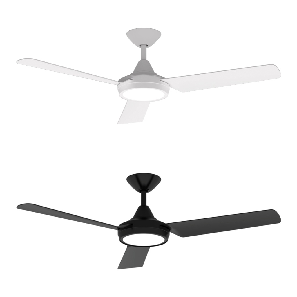 AXIS 3 BLADE 48" DC Ceiling Fans WITH LED LIGHT | OZ Lights Direct